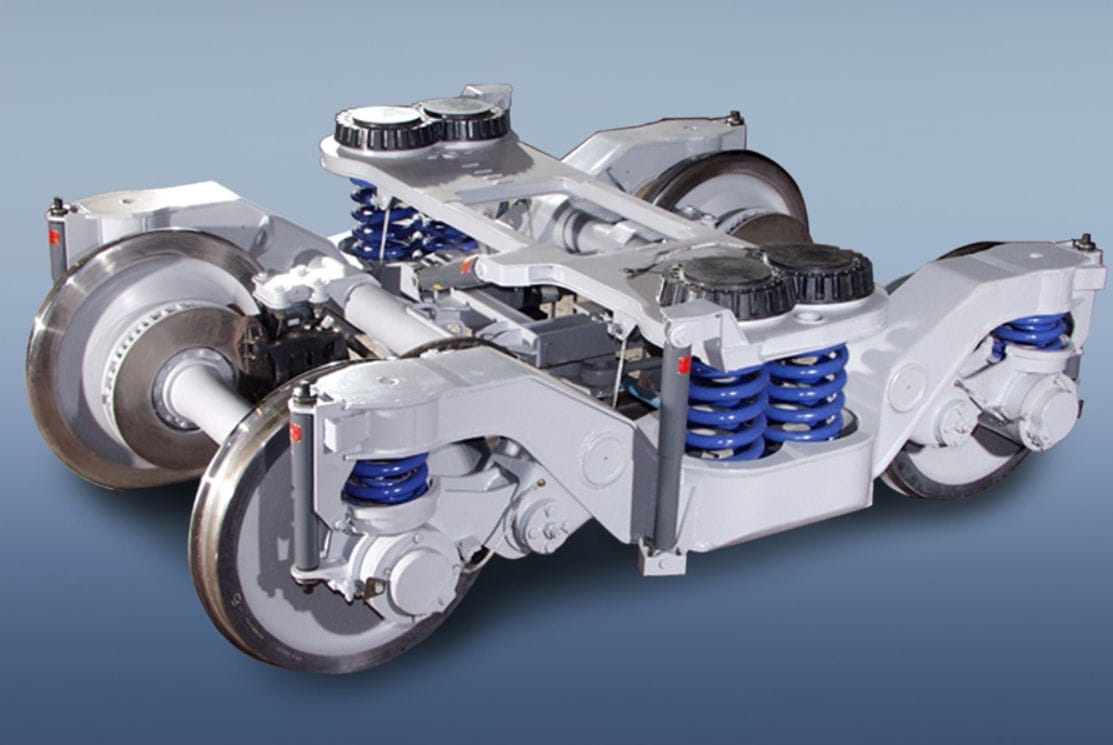 High speed train bogie - 68-7007 - PJSC Kryukovsky Railway Car Building ...