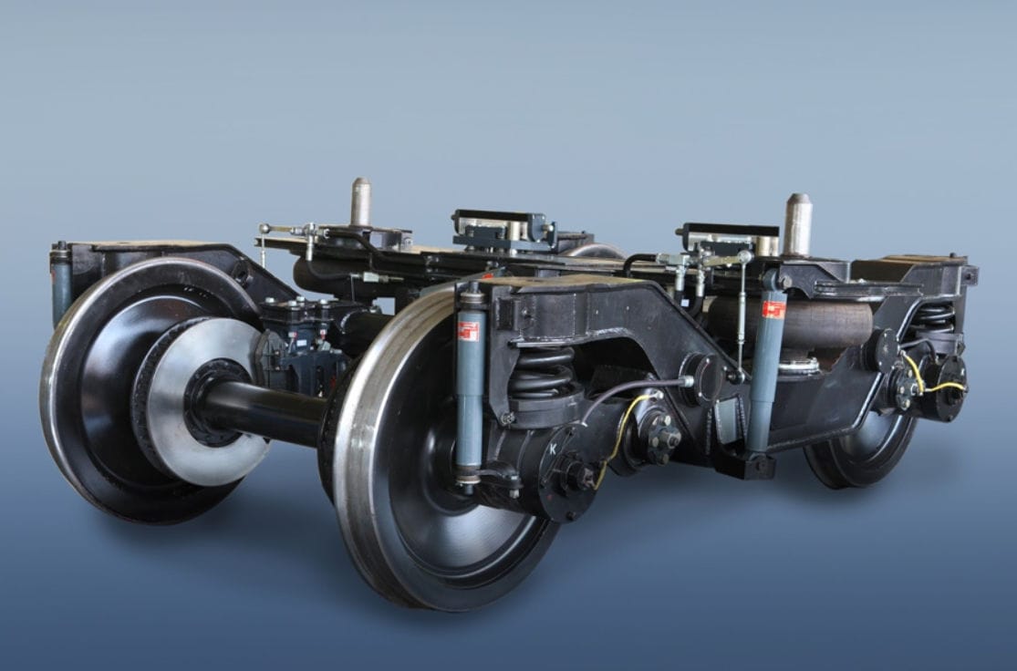 High speed train bogie - 68-7047 - PJSC Kryukovsky Railway Car Building ...