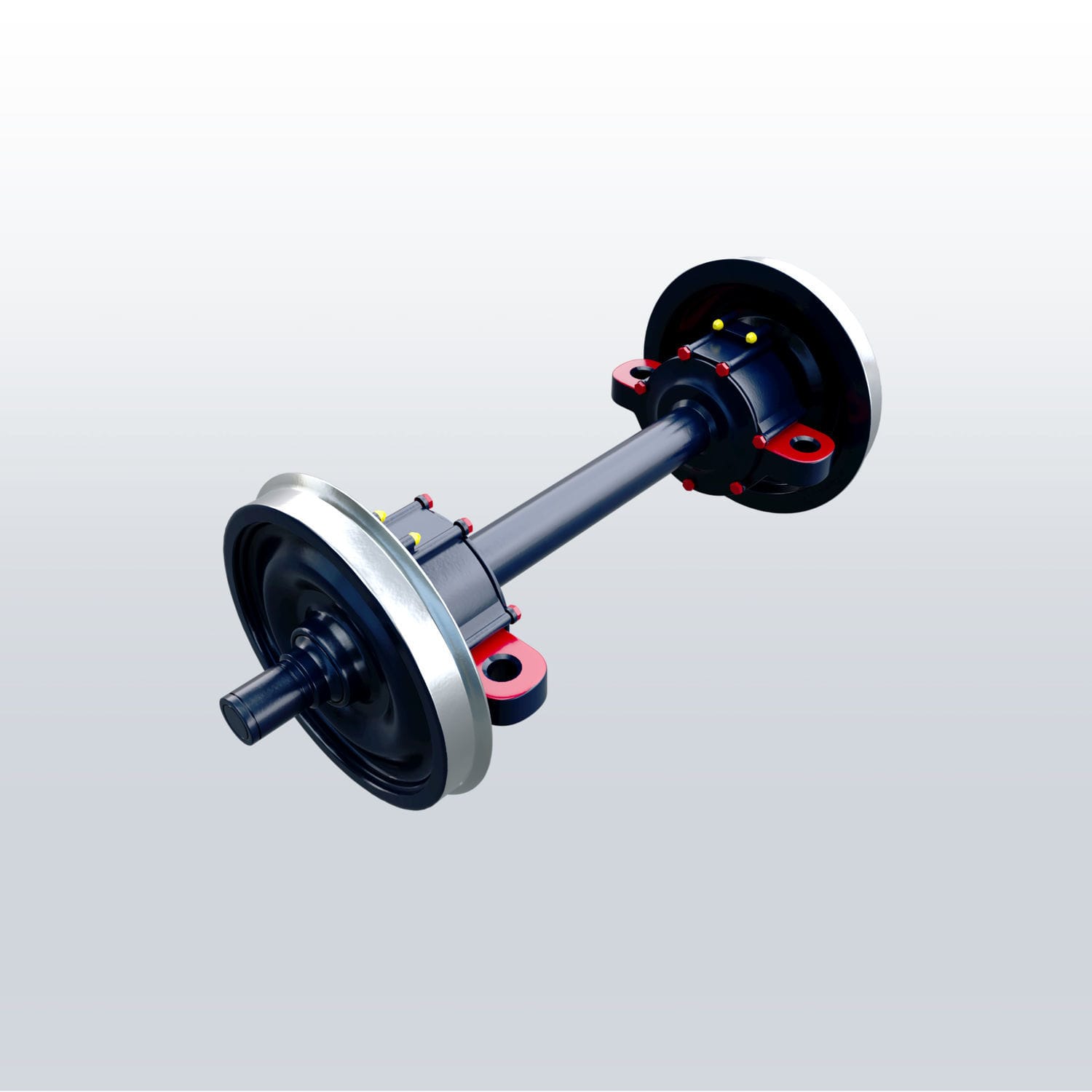 Tramway railway wheelset - Wheelsets - MMR Group Sp. z o.o. - AAR / ISO