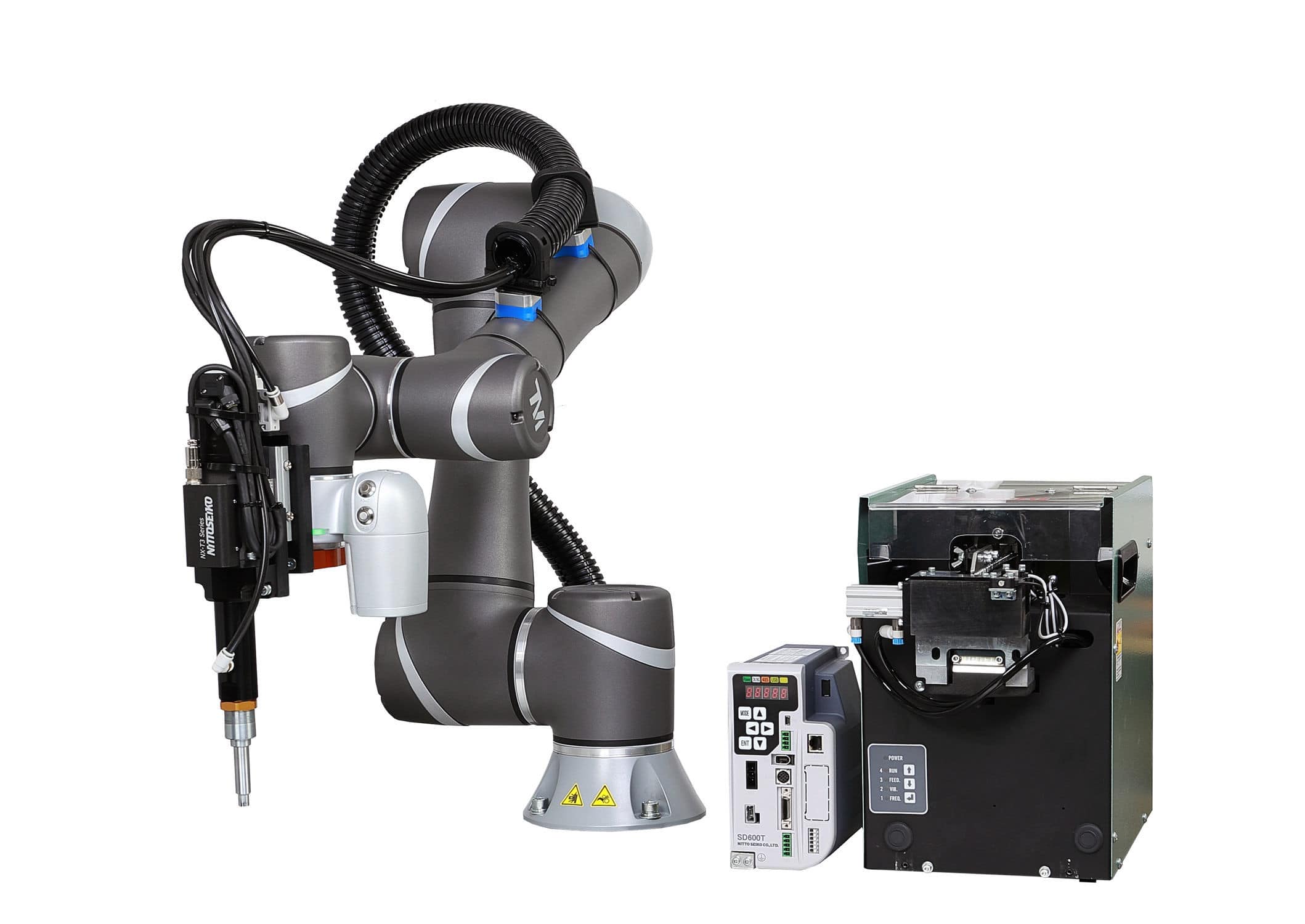 Robotic screwing unit - PD400TM - NITTOSEIKO CO., LTD. - for screw assembly / integrated module