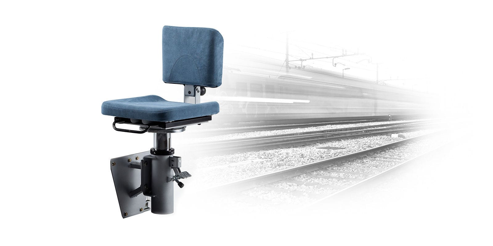 Pneumatic train driver seat - Special - F.I.S.A. FABBRICA ITALIANA ...