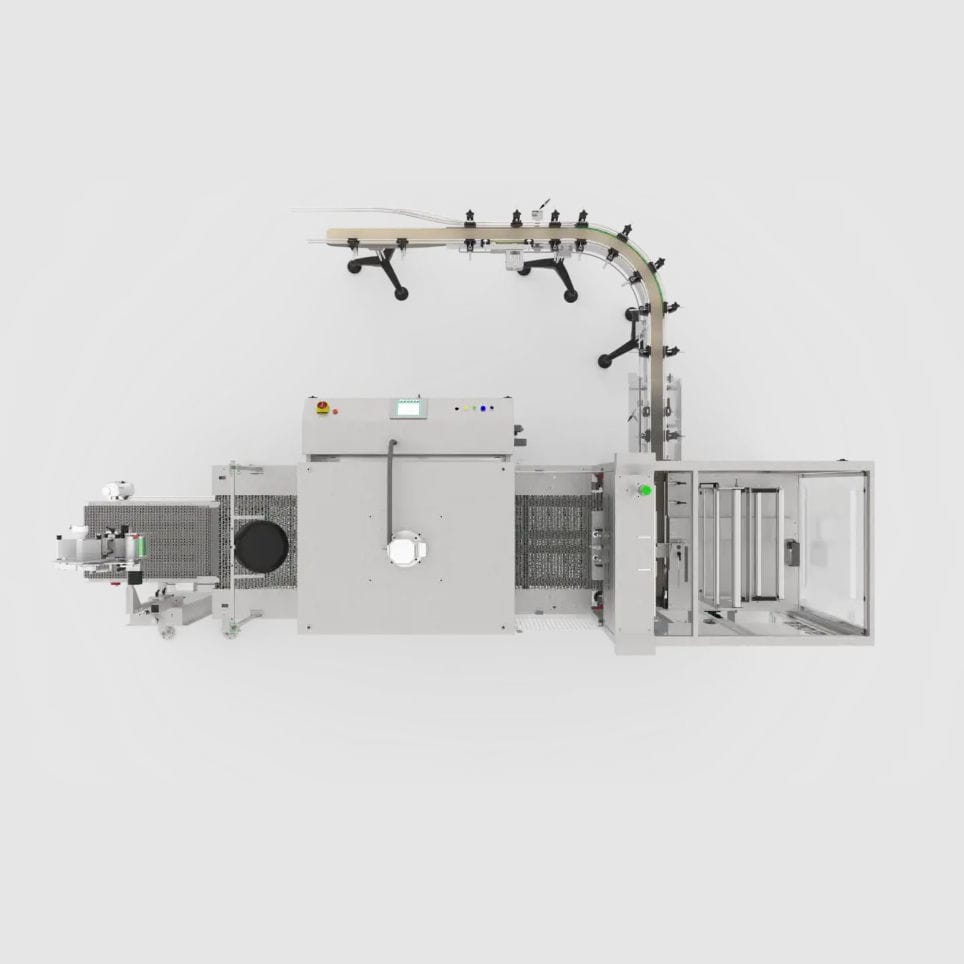 Automatic shrink wrapper - SCF - Acepak - sleeve / for cosmetic ...