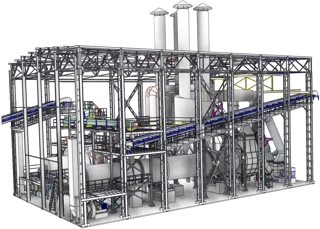 Rotary drum dryer - TC-PD series - Teplocom Ltd. - continuous / beets ...