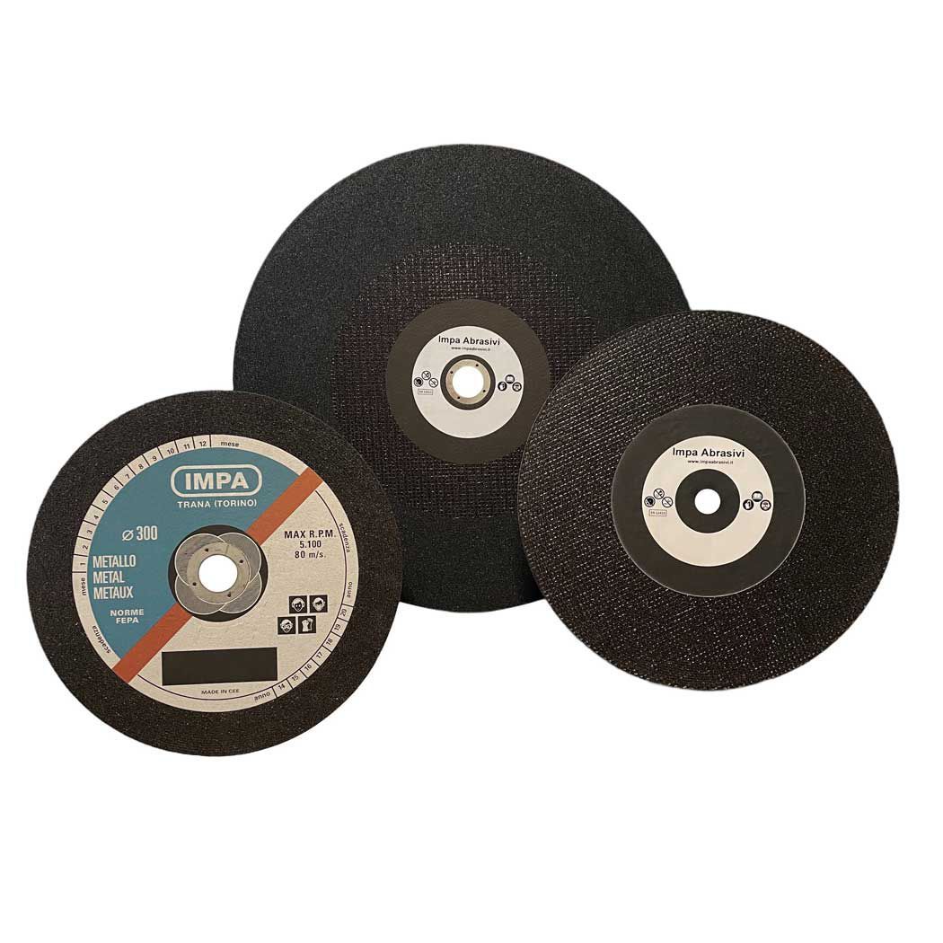 Reinforced cutting disc - A 36 R - Impa abrasivi - for cast iron / for ...