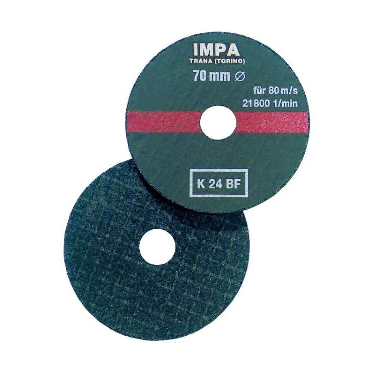 Stainless steel cutting wheel - Impa abrasivi - for non-ferrous metals ...