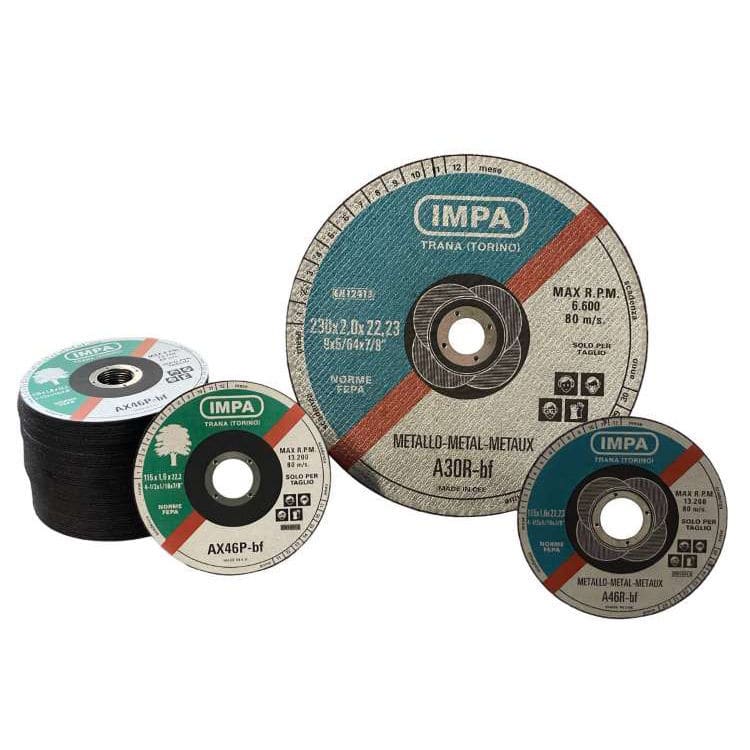 Reinforced cutting disc - Impa abrasivi - for stone / for cast iron ...