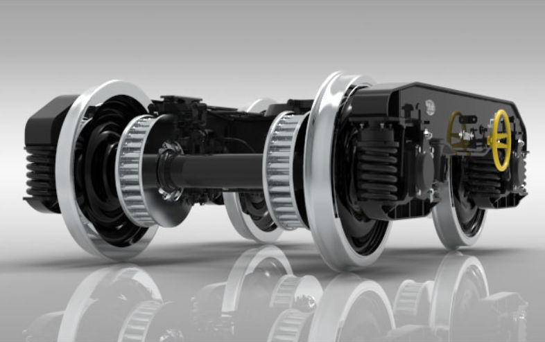 Y25 bogie - Greenbrier Europe - for freight / 1435 mm / disc brake