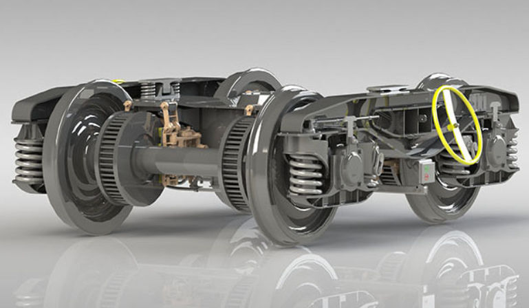Y25 bogie - Y25Lsi(f)-DD1 - Greenbrier Europe - for freight / 1435 mm ...