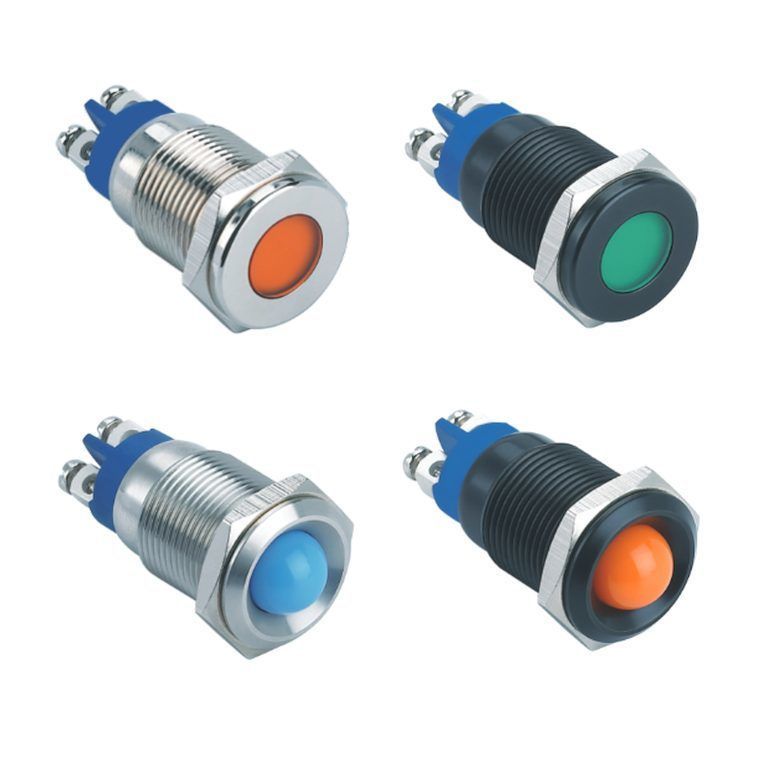 LED indicator light - SVEM16 series - Lettel - panel-mount / IP67 ...