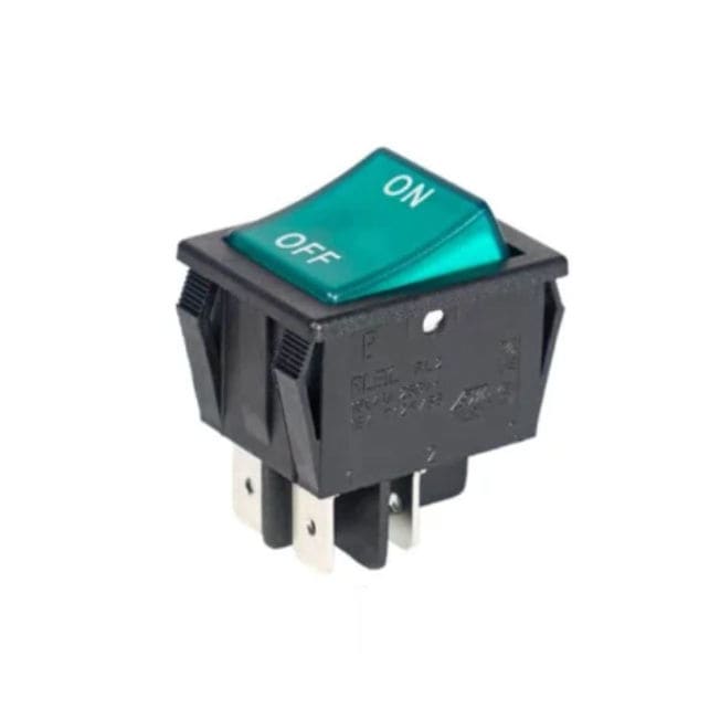 Rocker switch - RL-23 - Lettel - bipolar / ENEC / panel mount