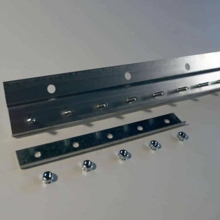 Assembly rail - STD - PVCstreifen.de EFD GmbH - safety / fixation / steel