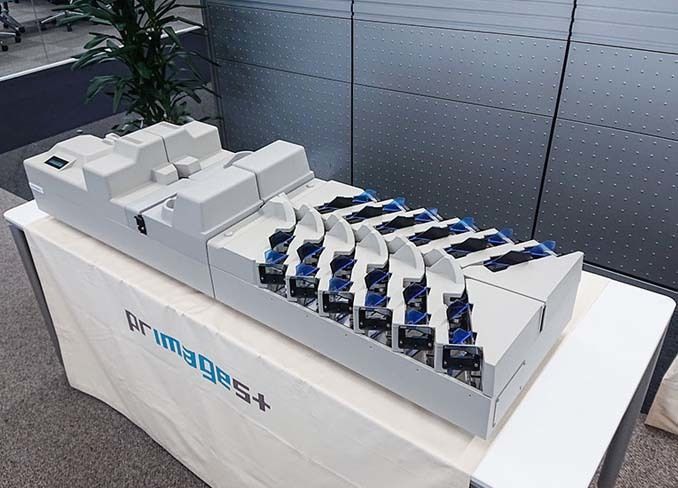Barcode reader sorter - HDP-4500CU - Primagest,Inc. - MICR / OCR / high ...