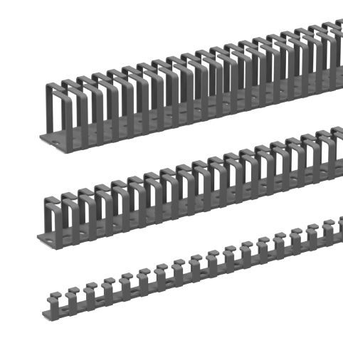 Cabinet cable trunking - NLK series - NORDEL - plastic / flexible