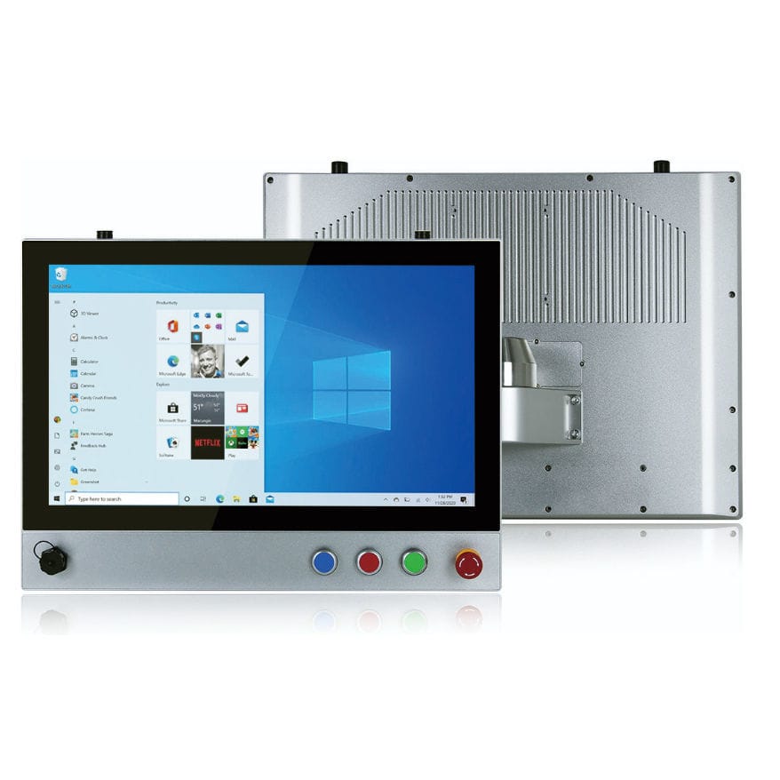 HMI with touch screen - EVI-IHM-48 - EVI SAS - panel-mount / 8th ...