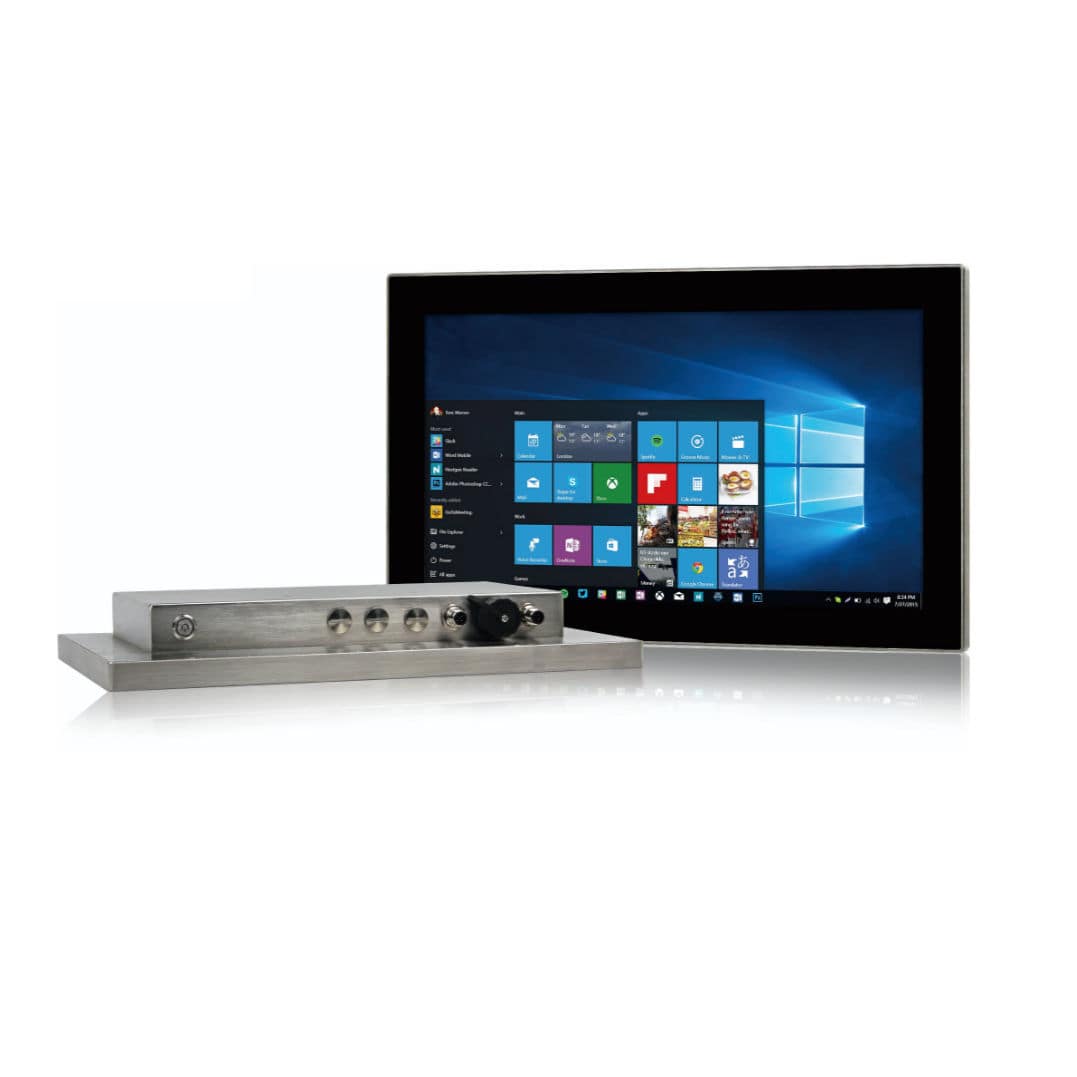 Resistive touch screen monitor - EVI-IHM-INOX - EVI SAS - PCAP ...