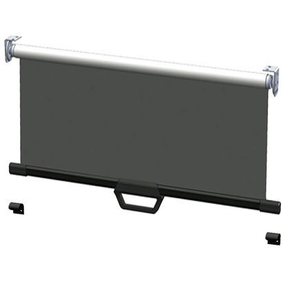 Roller window blind - AMS-500 - Auto-Motion Shade Inc. - manual / polyester
