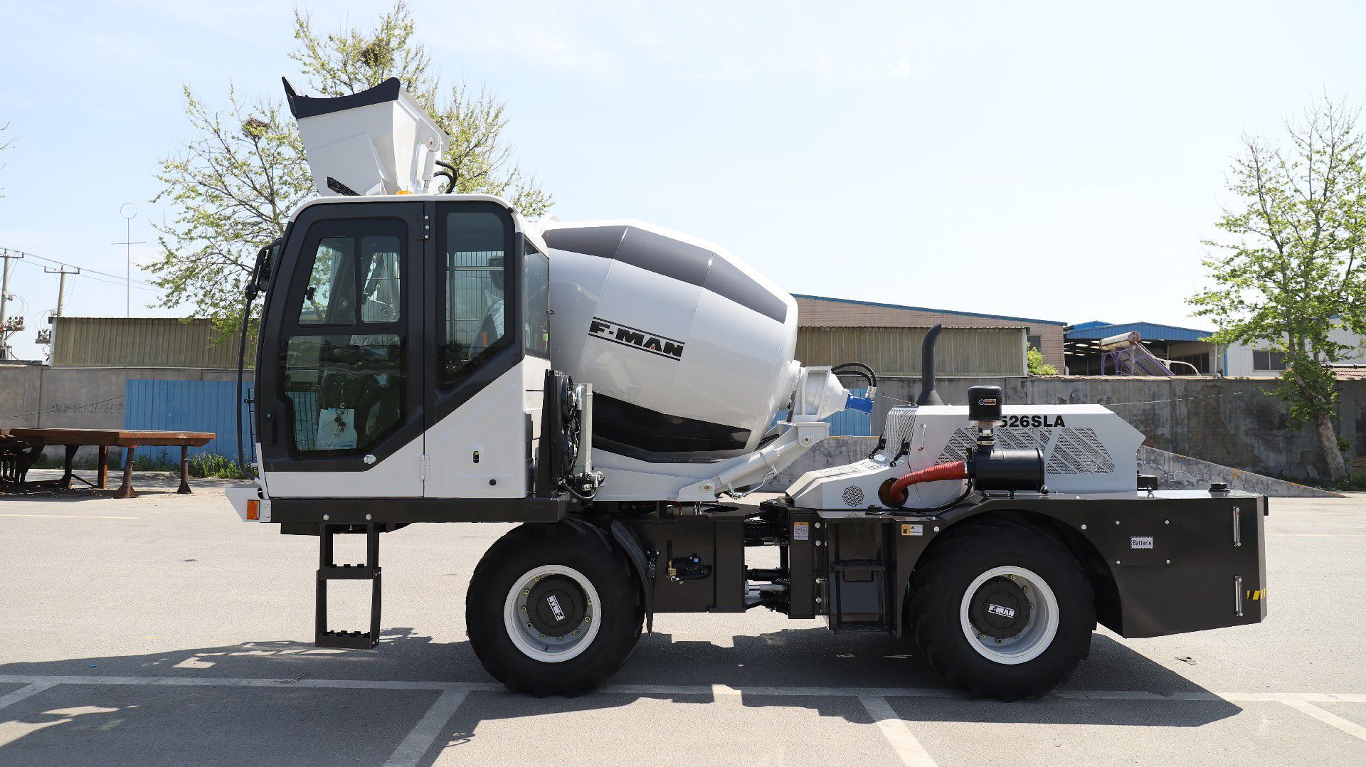 Concrete mixer truck - FM526SLA - Xuzhou FMAN Construction Machinery ...