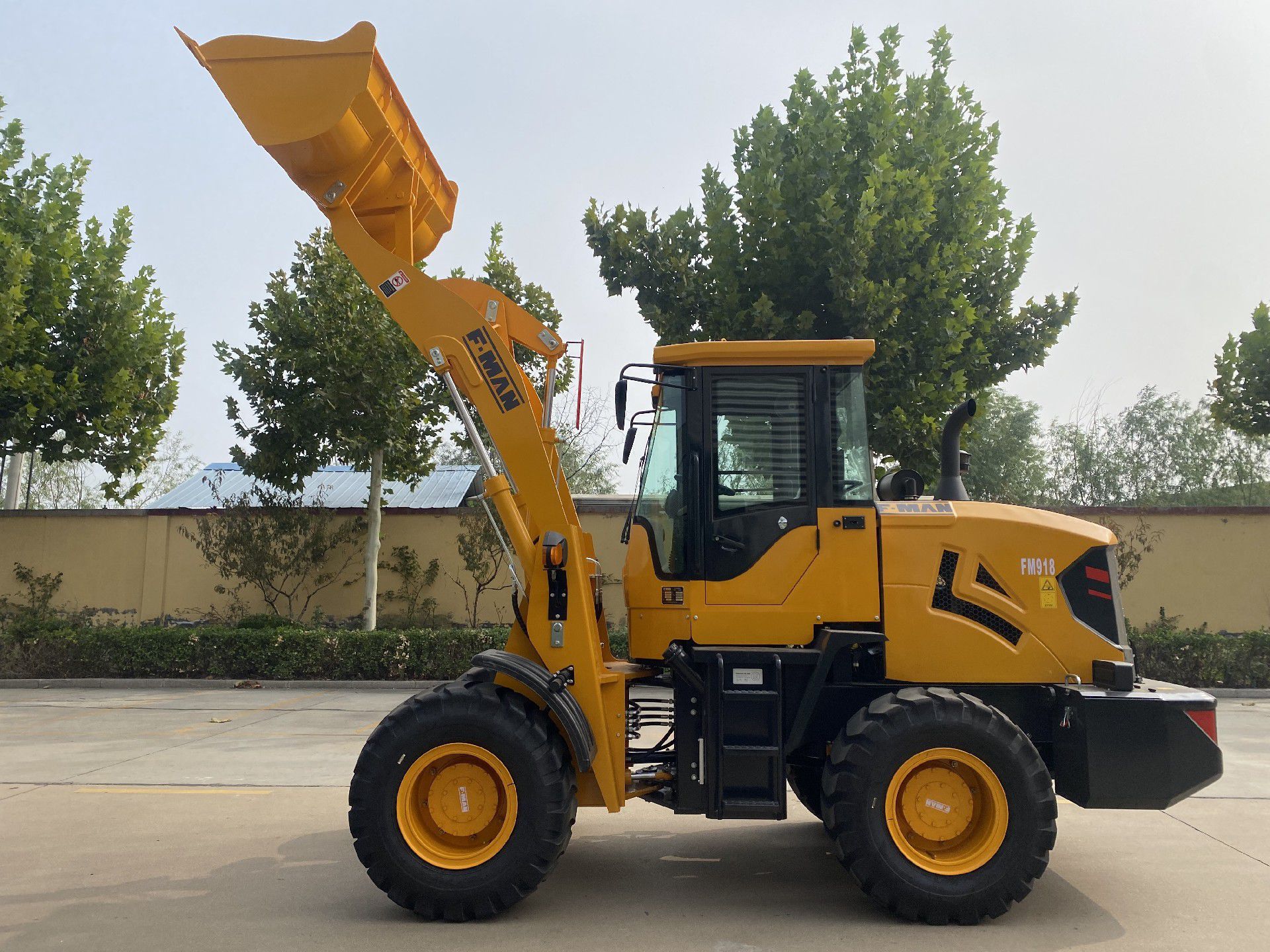Rubber-tired loader - FM918 - Xuzhou FMAN Construction Machinery ...