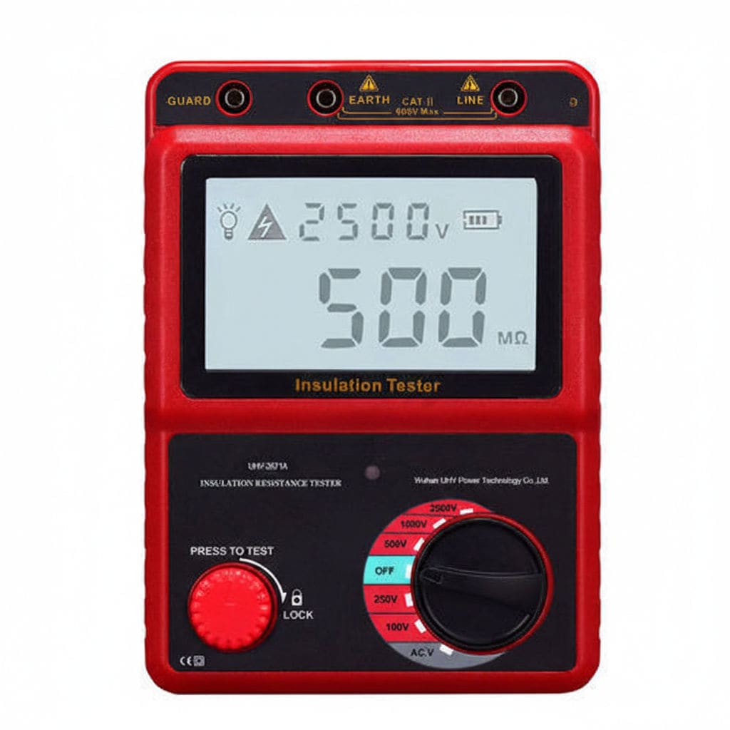 Portable insulation resistance meter - UHV-2671A - Wuhan UHV Power ...