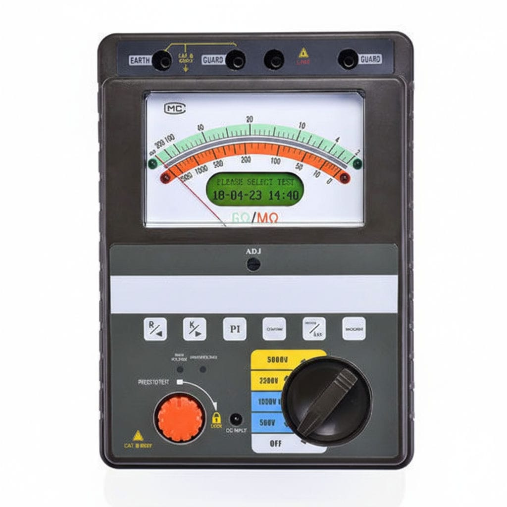 Analog megohmmeter - BC2010 - Wuhan UHV Power Technology Co.,Ltd ...