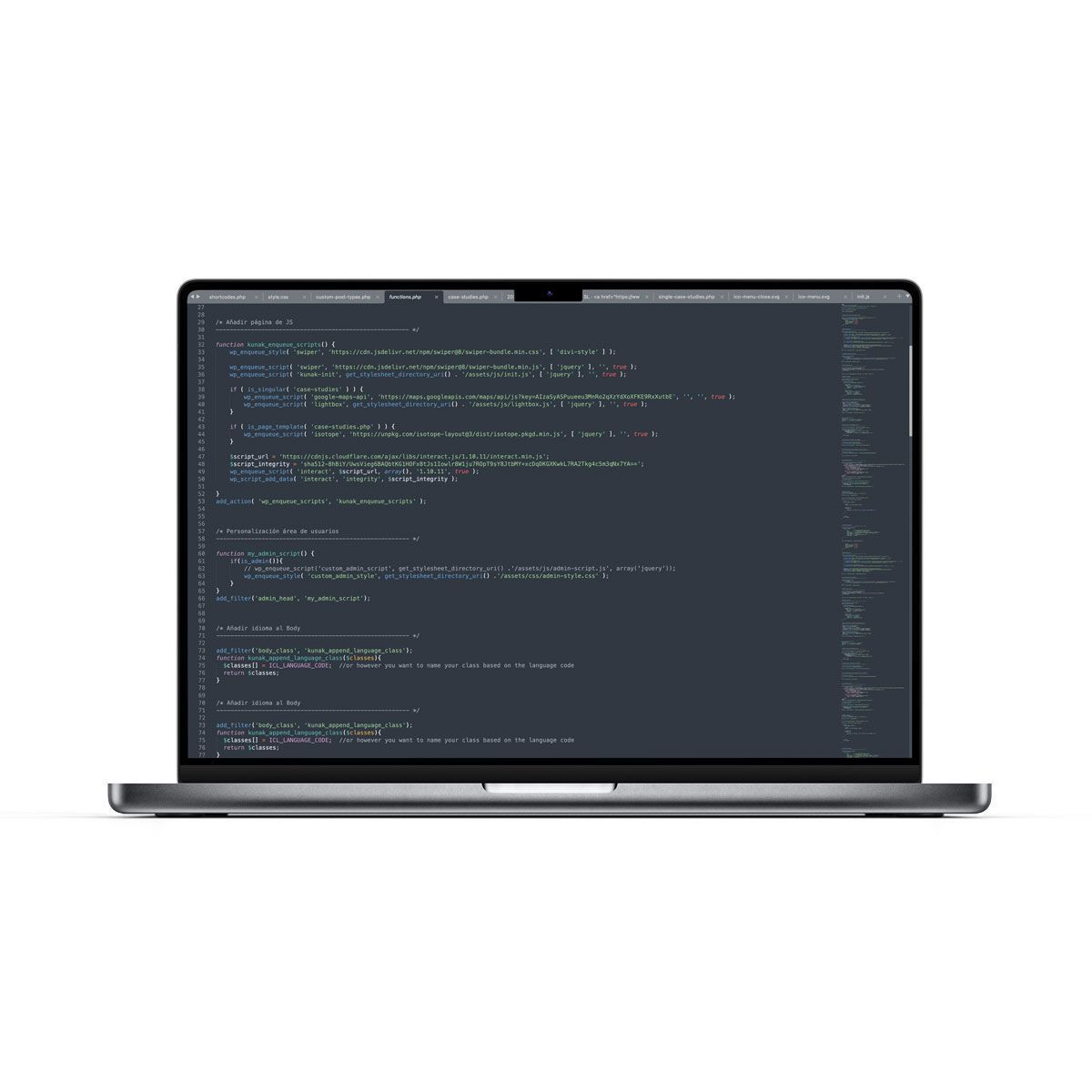 Visualization software - API - Kunak - design / management / quality