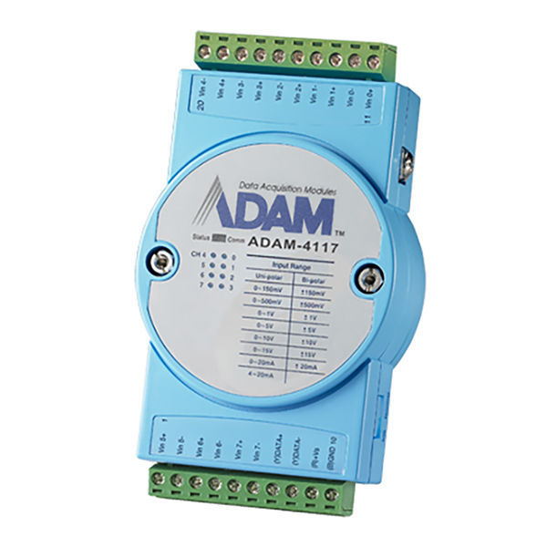 Remote input module - ADAM-4117 - ADVANTECH - analog / Modbus RTU / RS-485