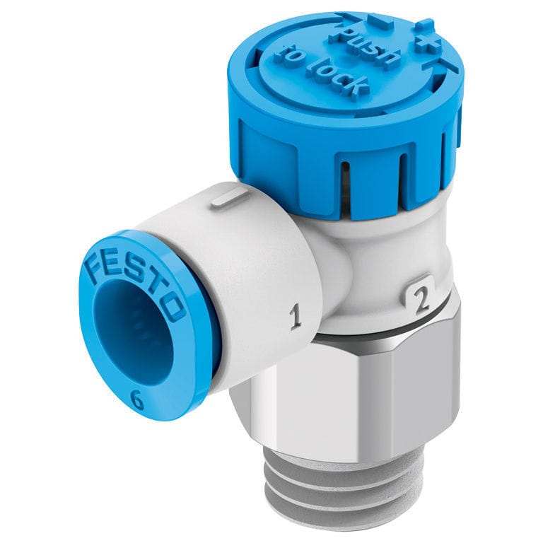 Unidirectional flow limiter - VFOE series - FESTO - air