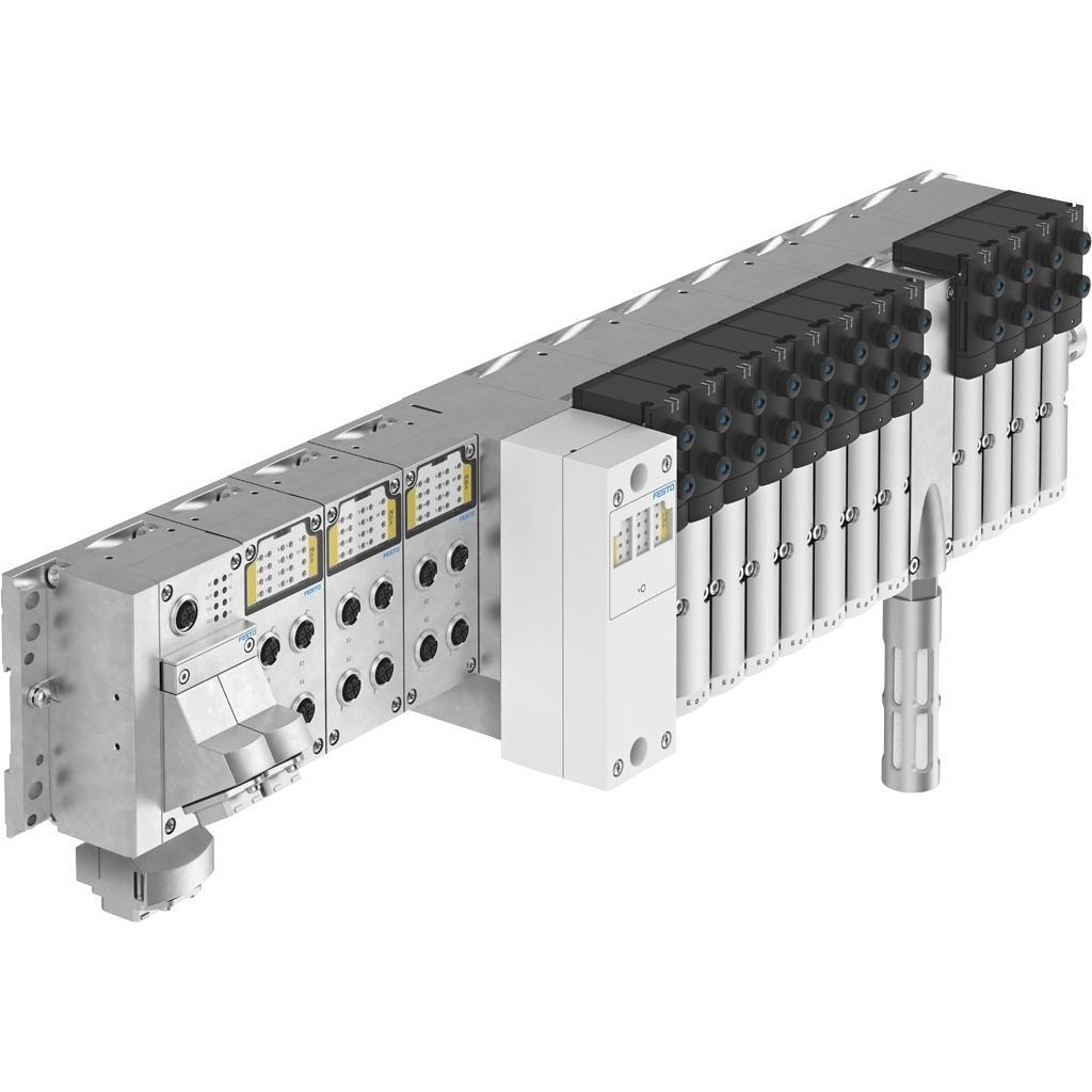 Pneumatic valve terminal - VTSA-F-FB - FESTO - 2/2-way / 5/2-way / 5/3-way