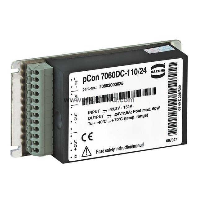 Power transformer - Ha-VIS pCon 7000 - HARTING - current / voltage