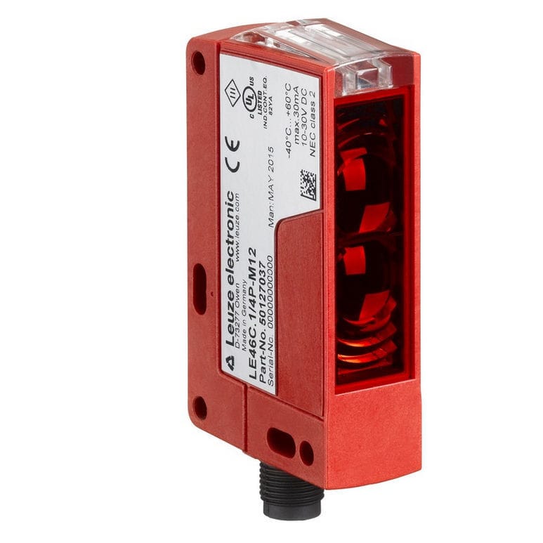 Polarized retroreflective photoelectric sensor - PRK46C/4P-M12 - Leuze ...