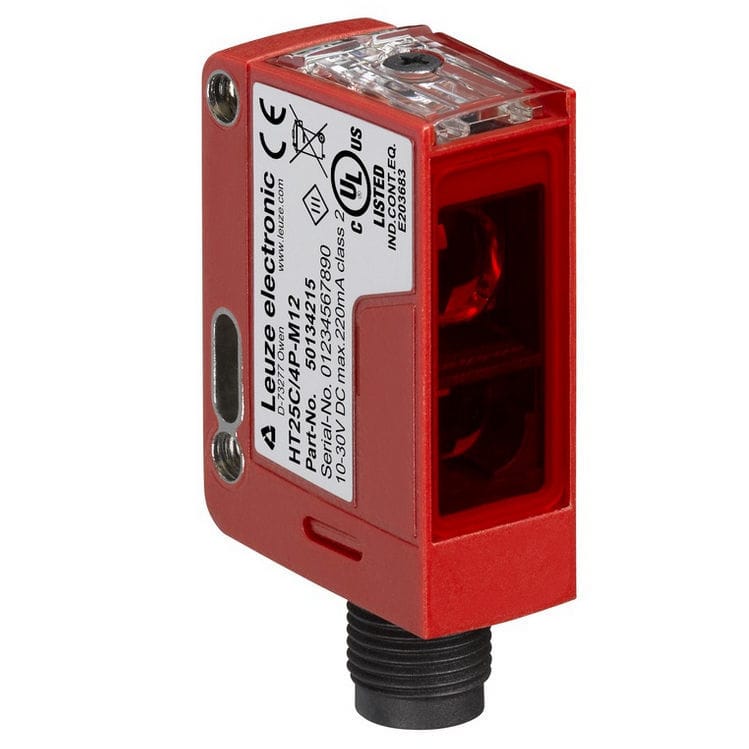 Photoelectric sensor with background suppression - HT3C.S/6-M8.3 - Leuze electronic GmbH + Co ...