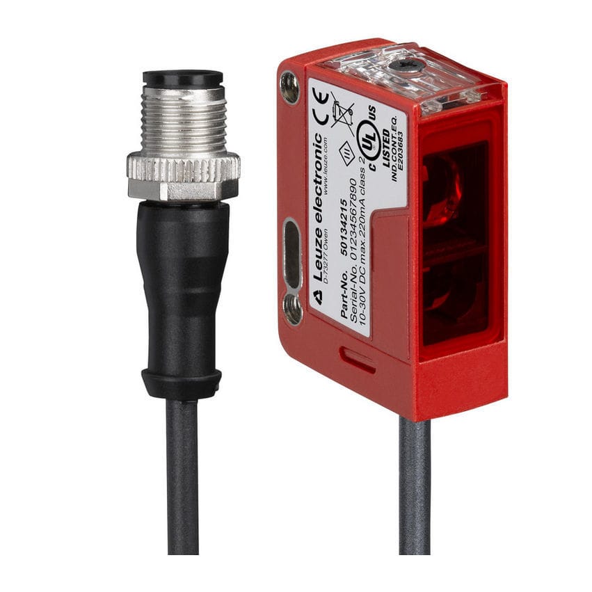 Polarized retroreflective photoelectric sensor - PRK25CL1.1/4X-200-M12 ...