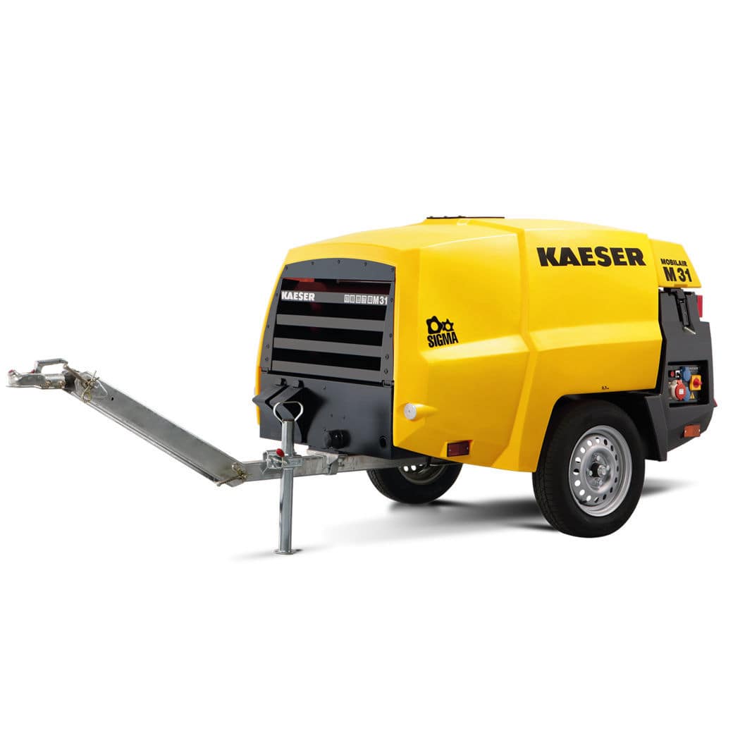 Screw compressor - M series - KAESER Kompressoren - air / diesel engine ...