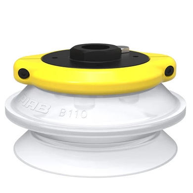 Bellows suction cup - B110 - PIAB - lifting / silicone