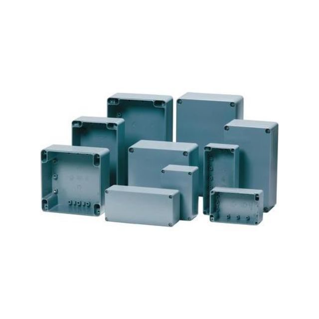 Wall-mount enclosure - ALU series - FIBOX - rectangular / aluminum ...