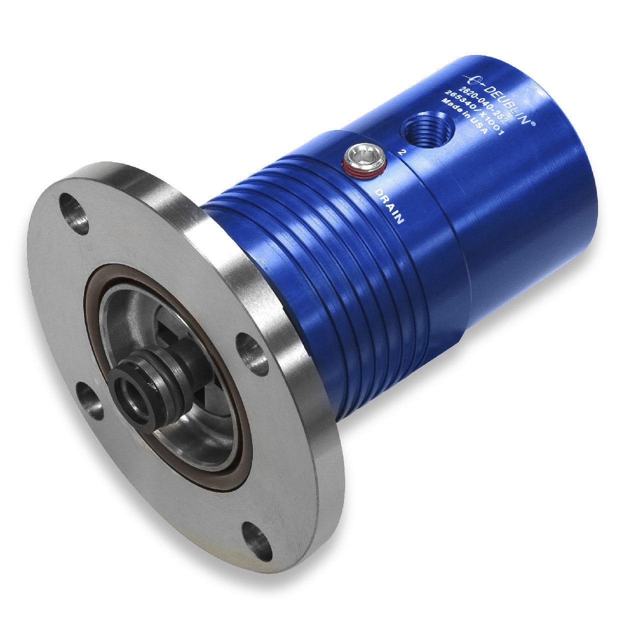 Refrigerant fluid rotary union - 2620-040-252 - DEUBLIN COMPANY - 2 ...