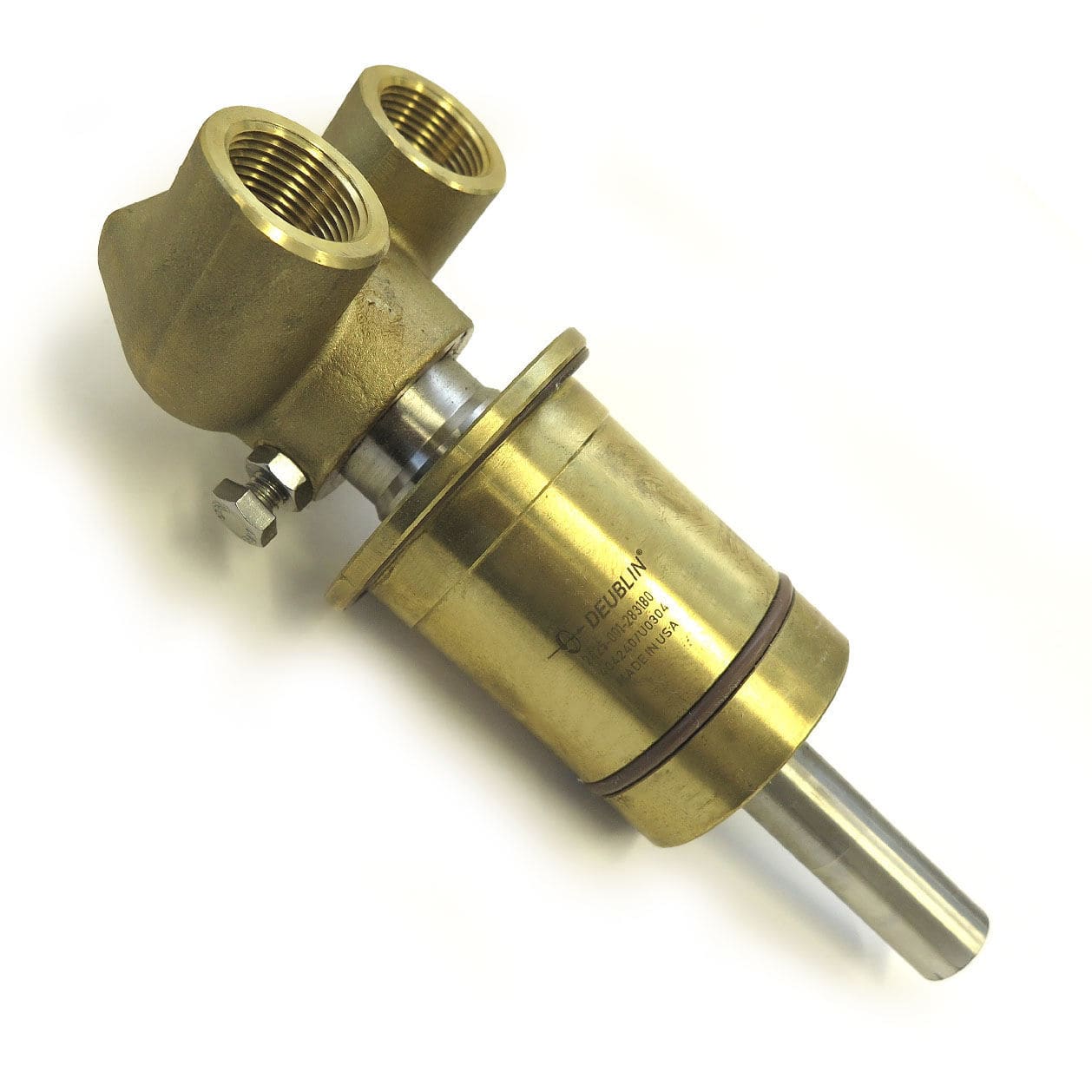 Water rotary union - 2425-001-283180 - DEUBLIN COMPANY - 2-passage ...