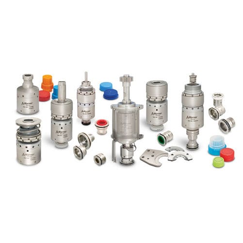Round plug - WARNER ELECTRIC - male / metal / process