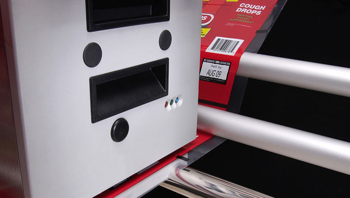 Resin thermal transfer ribbon - VIDEOJET - for label printers / black ...