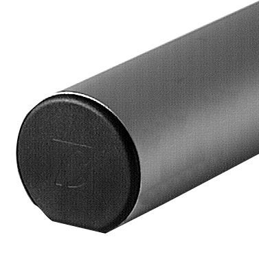 Press-fit end cap - 1208 - BETT SISTEMI - round-end / ABS / for profiles