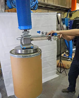 Drum vacuum tube lifter - PALAMATIC