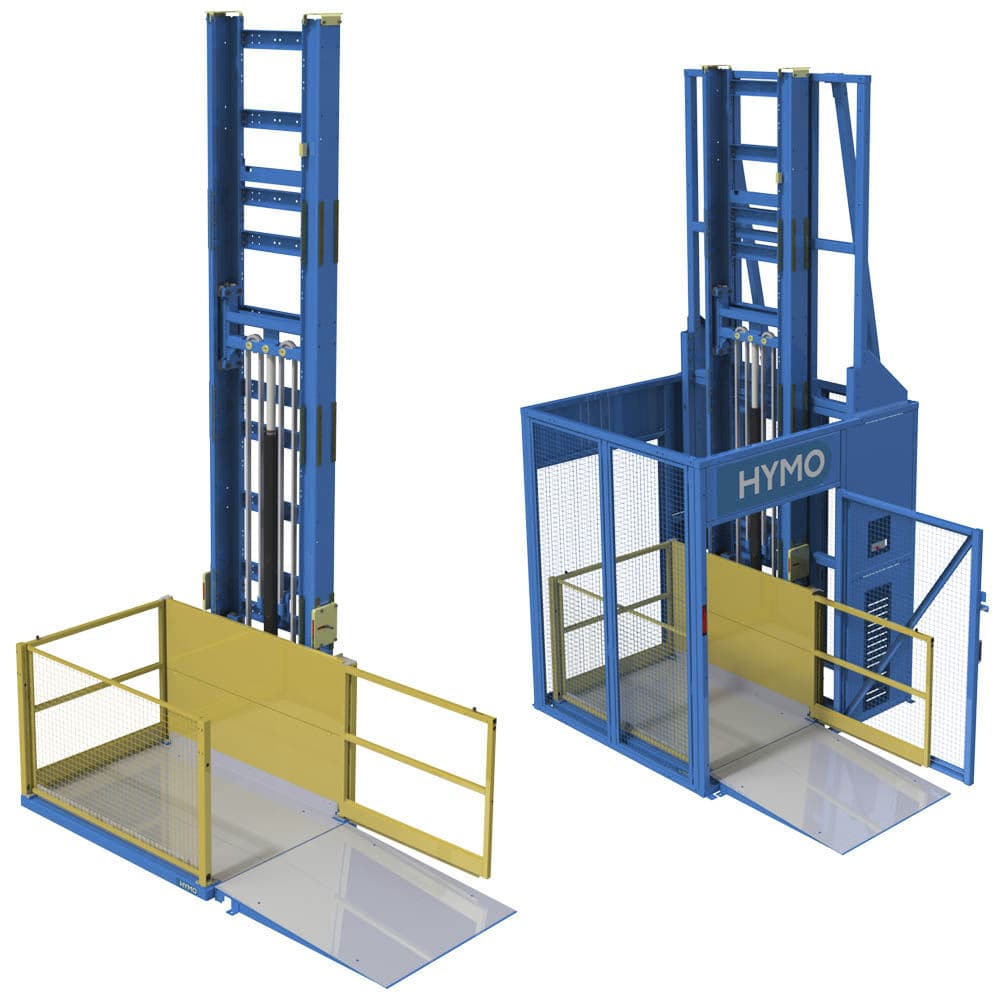 Hydraulic goods lift - MDL series - HYMO - industrial / platform