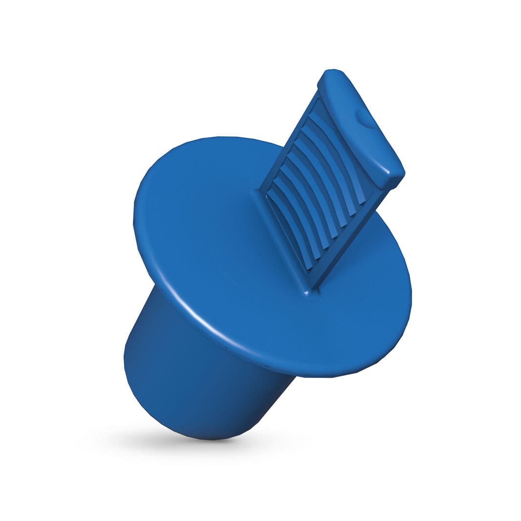 Finned plug - GPN 248 series - Pöppelmann - push-in / plastic / connection