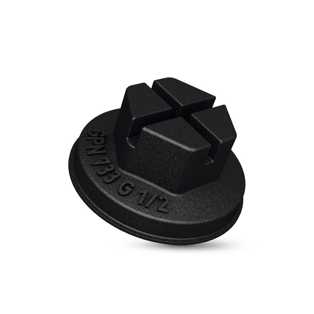 Round cap - GPN 733 series - Pöppelmann - plastic / protective / flexible