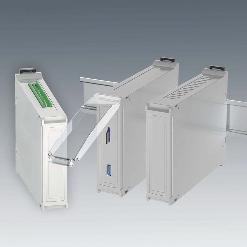 DIN rail enclosure - RAILTEC BP M22 - OKW Odenwälder Kunststoffwerke ...