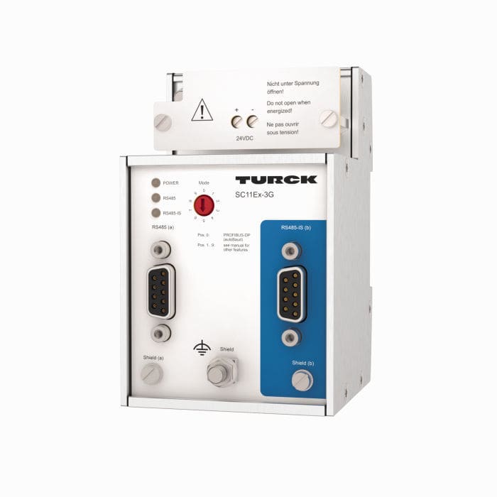 Modbus I/O system - SC11EX-3G - TURCK - PROFIBUS-DP / PROFIBUS / RS485