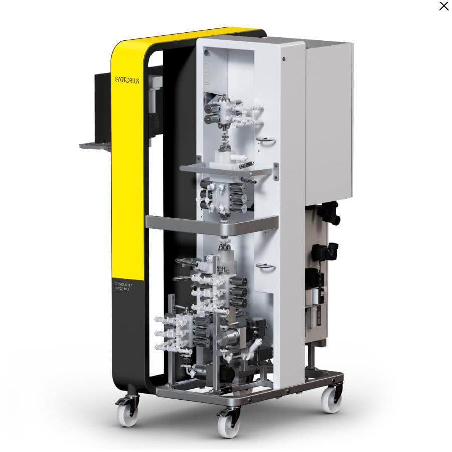 Liquid chromatography system - MU RCC - Sartorius AG - process / for ...