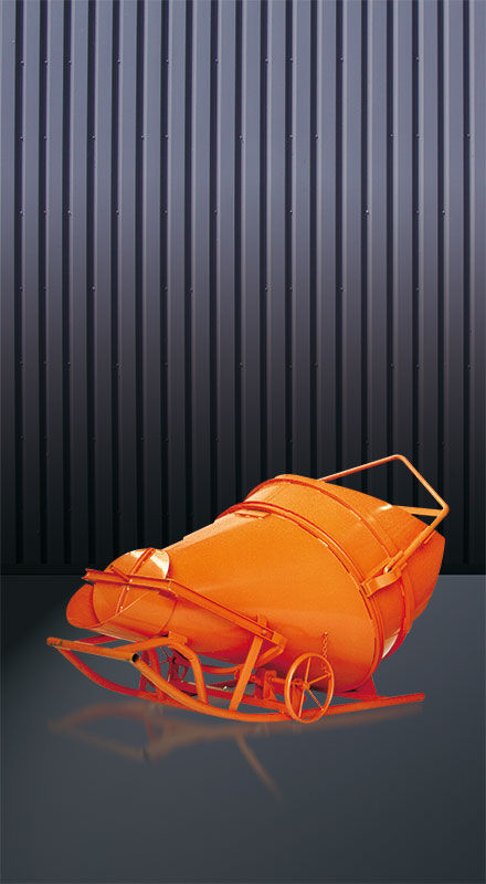 Conical concrete skip - 1025H series - Eichinger Equipement - bottom ...