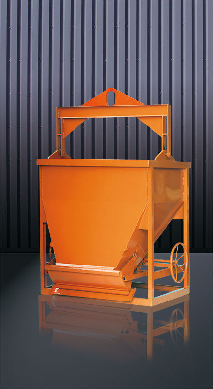 Rectangular concrete skip - 1094 (H) - Eichinger Equipement - bottom ...