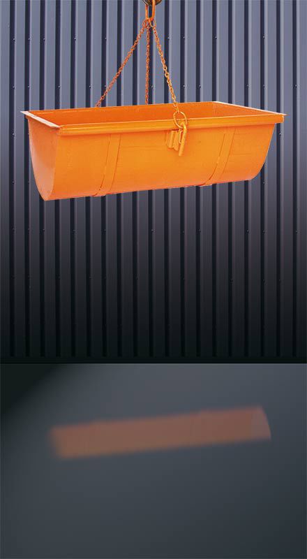 Metal self-discharging boat skip - 1042 series - Eichinger Equipement ...